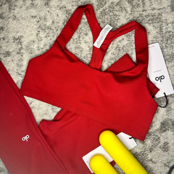 ALO Yoga | Pants & Jumpsuits | Alo Yoga Airlift Advantage Racerback Bra | Poshmark